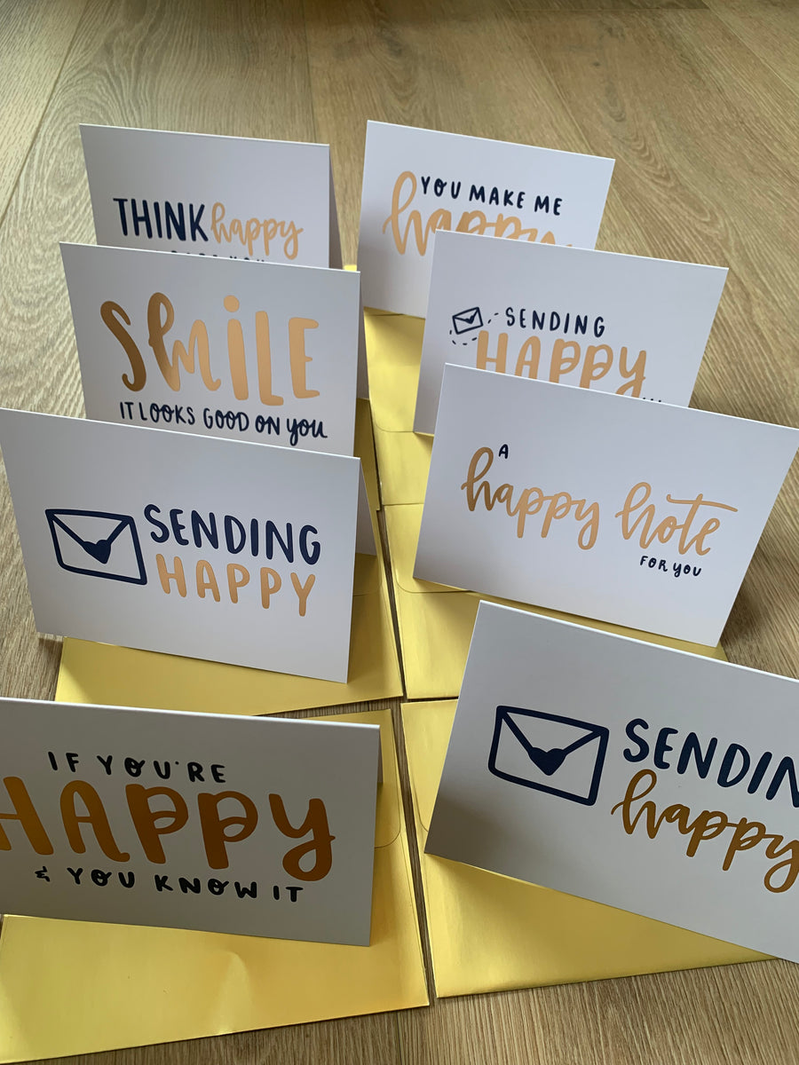 *NEW* Happy Notes Notecards (8-Pack) – Happy Notes Book